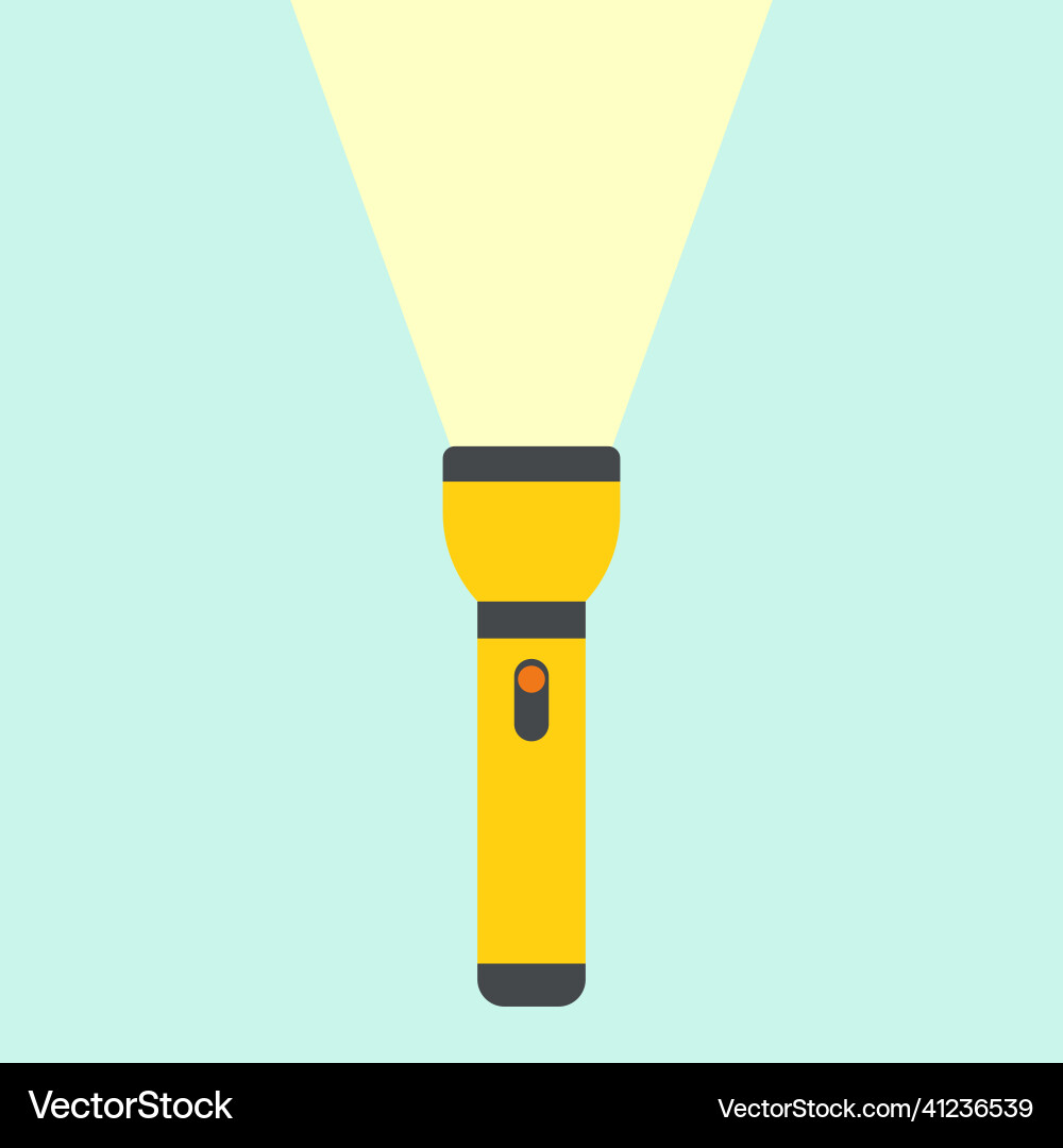 Background with flashlight Royalty Free Vector Image