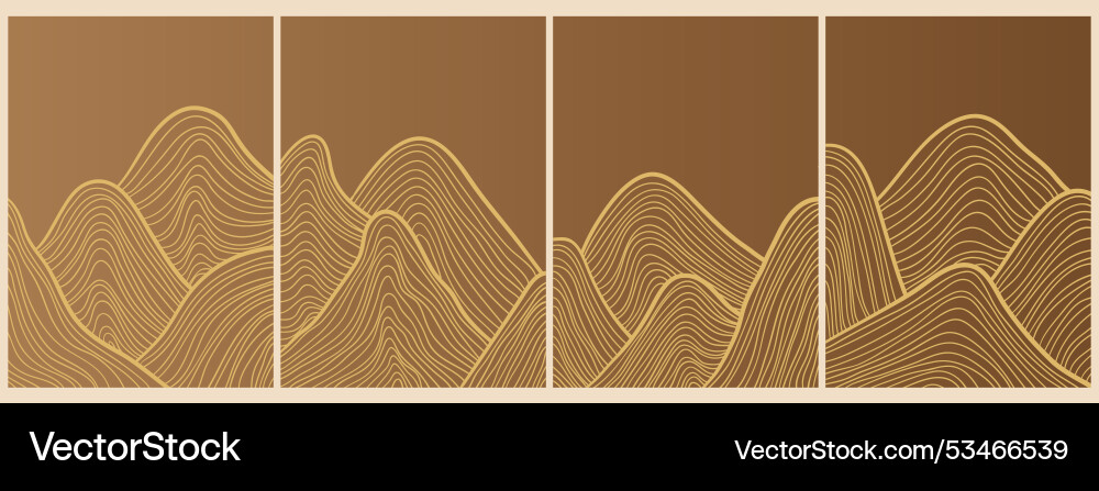 Japanese background with line wave pattern Vector Image