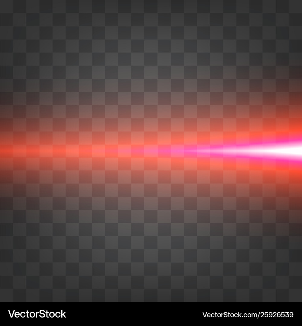 Light effect horizontal Royalty Free Vector Image