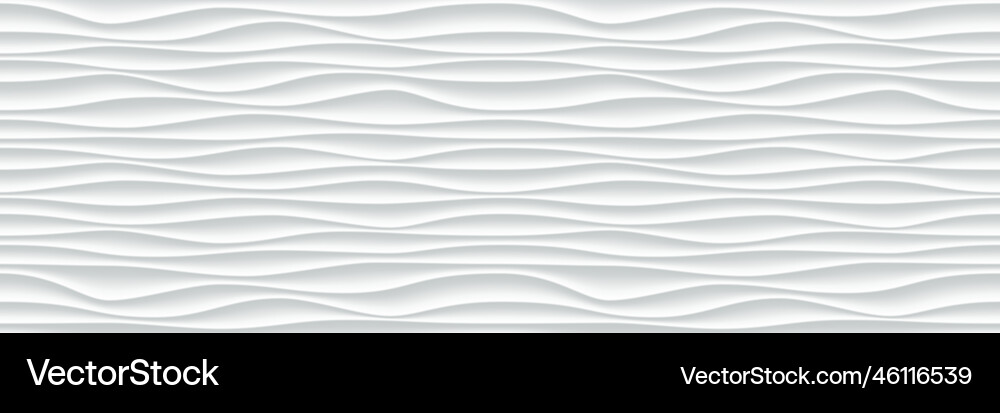White Wave Texture Background Royalty Free Vector Image