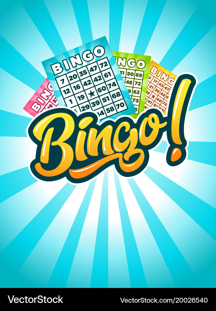 Retro Colorful Background Bingo Social Poster Template馃幃 Descubra As