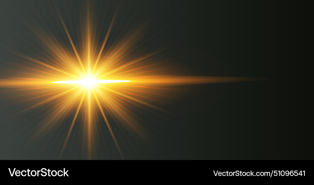 Abstract and shiny solar radiance dark background Vector Image