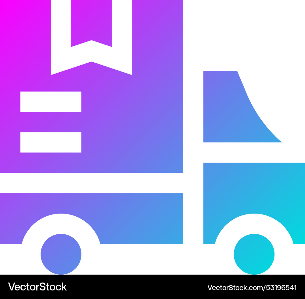 Delivery truck icon design Royalty Free Vector Image