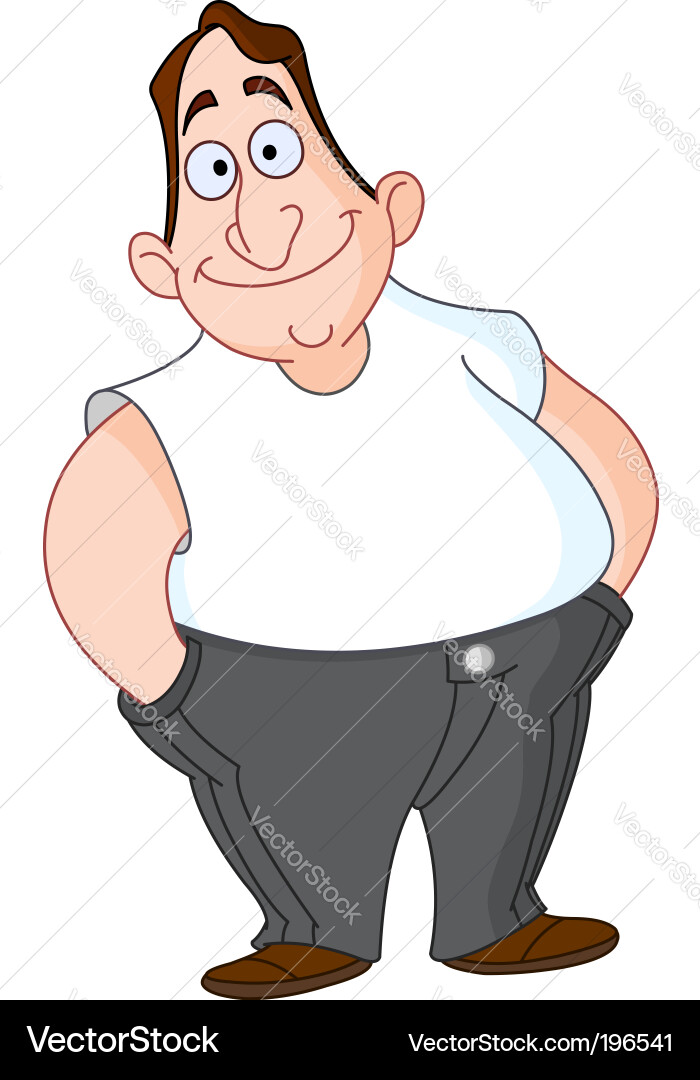 Smiley man Royalty Free Vector Image - VectorStock