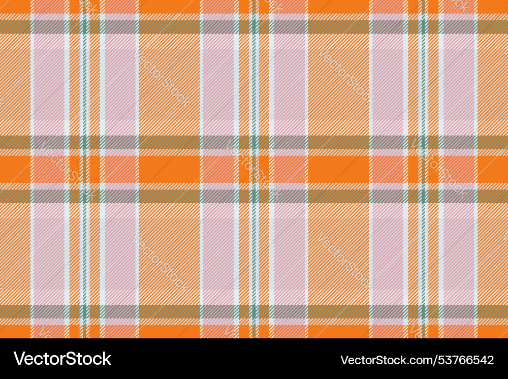 Handsome textile seamless multicolored plaid Vector Image