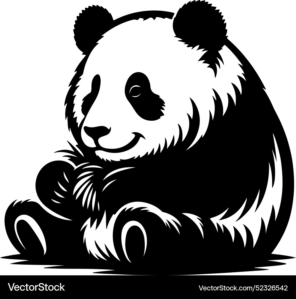 Panda Royalty Free Vector Image - VectorStock