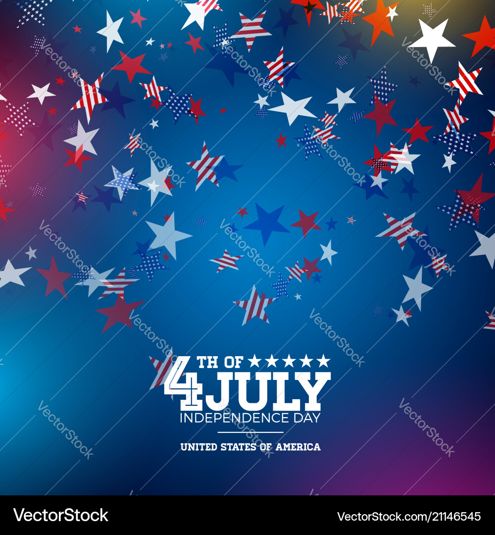 Fourth of July Celebration Royalty Free Vector Image