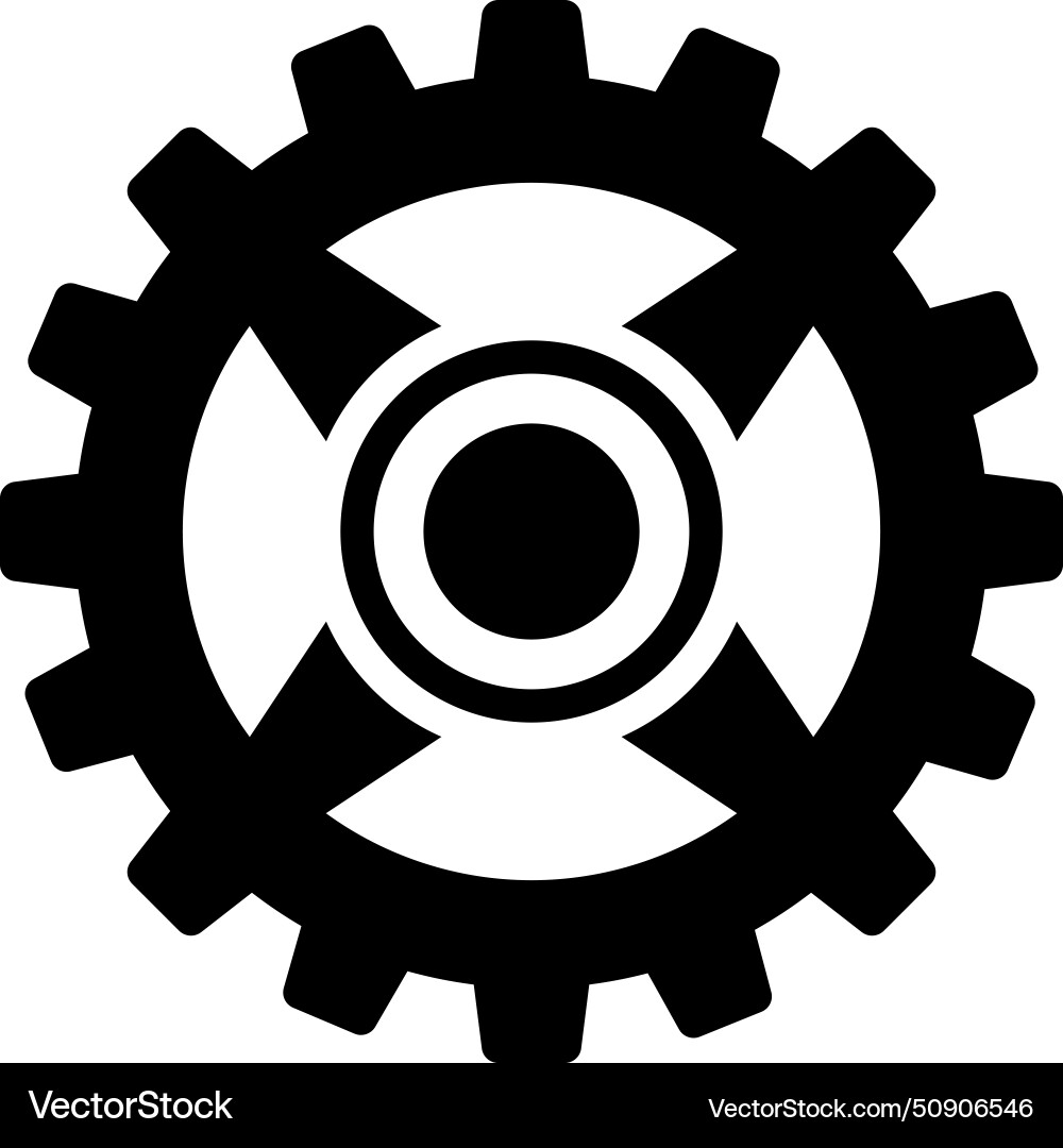 Cogwheel Royalty Free Vector Image - VectorStock