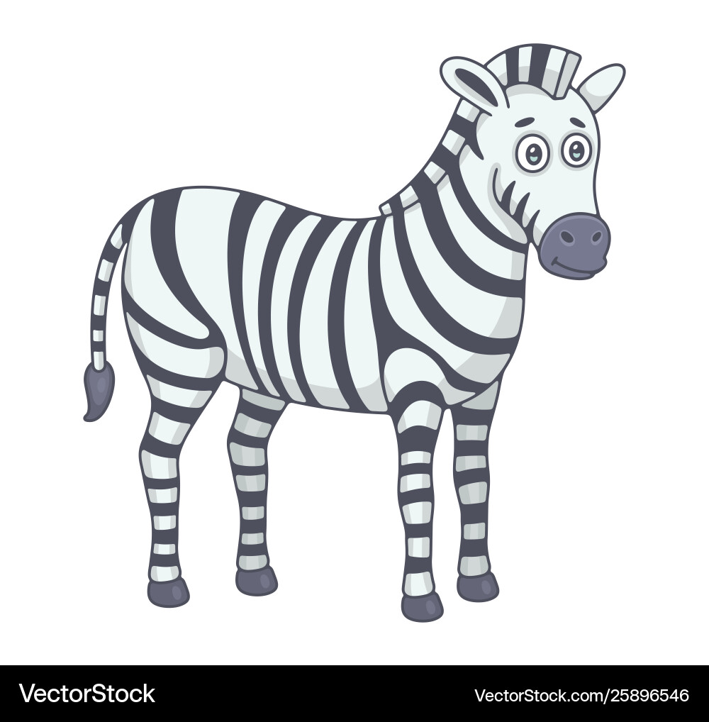Zebra Royalty Free Vector Image - VectorStock