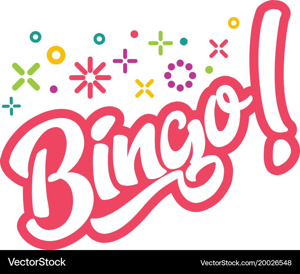 Bingo game Royalty Free Vector Image - VectorStock