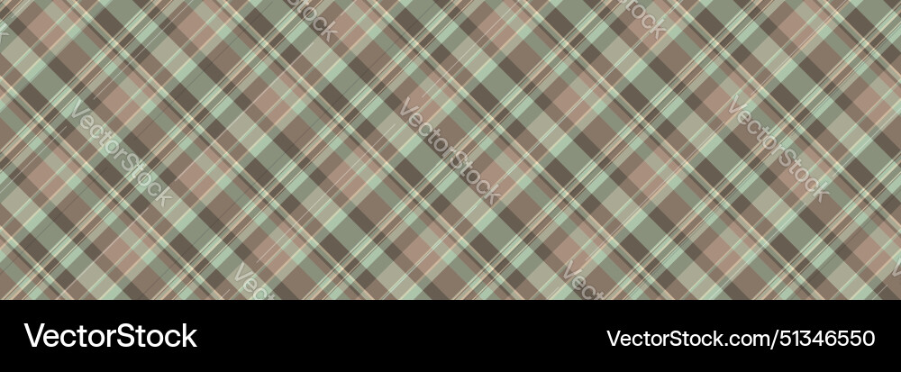Folk tartan fabric seamless custom pattern Vector Image