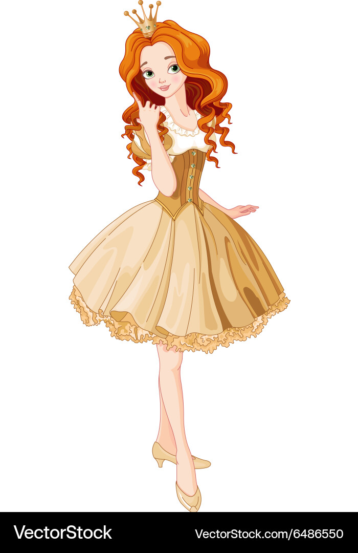 Princess Royalty Free Vector Image - VectorStock