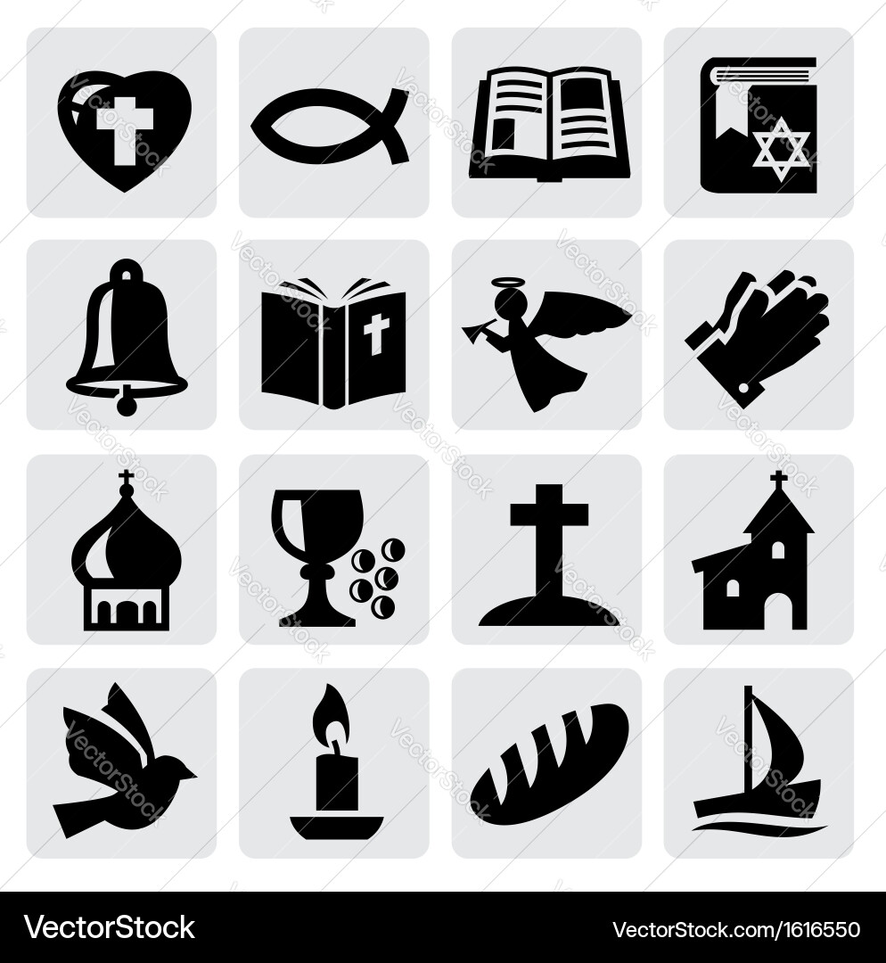 Religion icon Royalty Free Vector Image - VectorStock