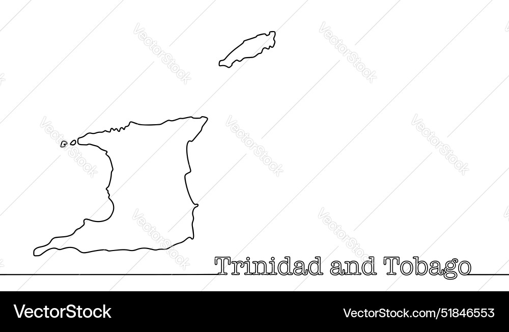 Trinidad and tobago Royalty Free Vector Image - VectorStock