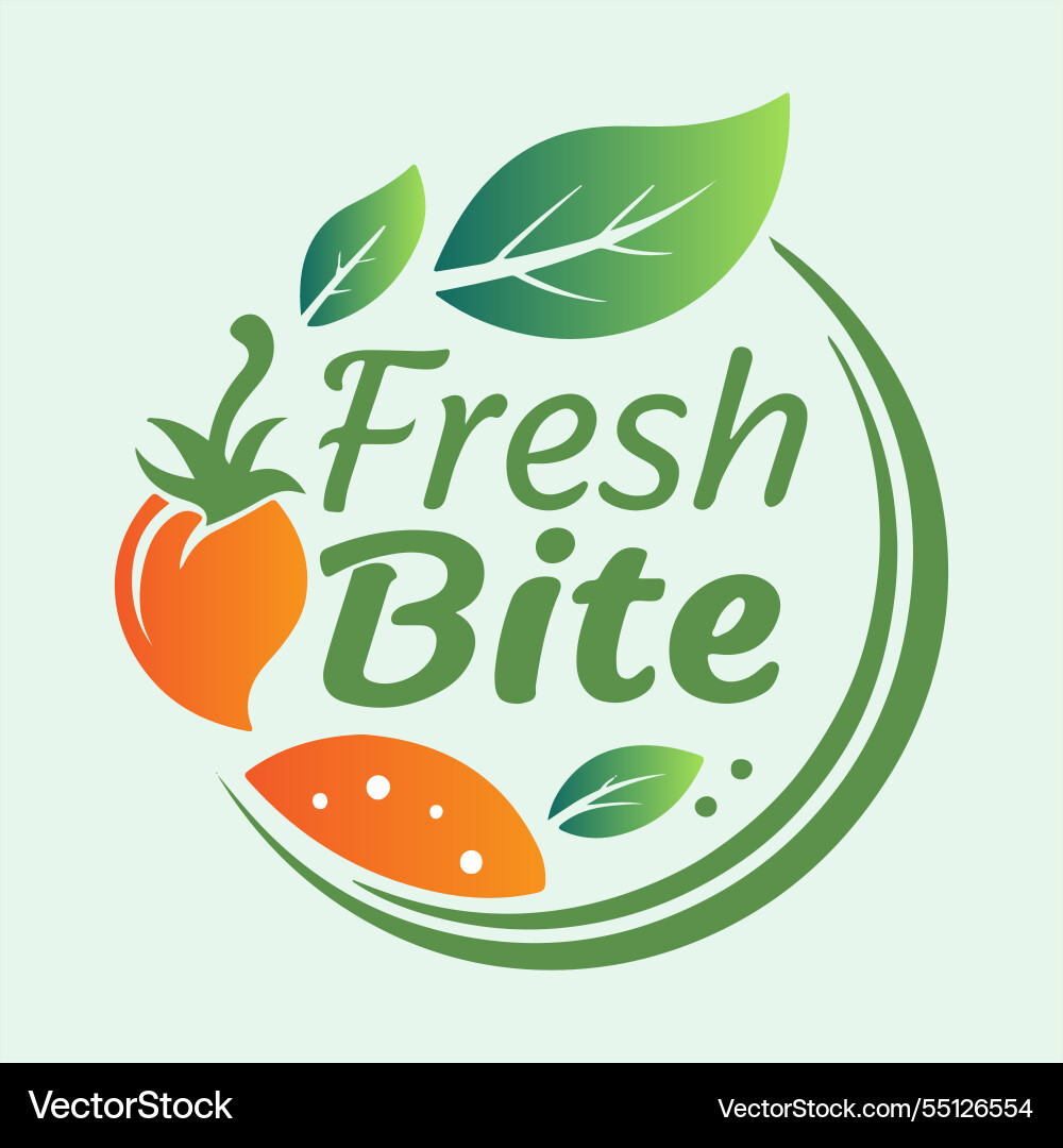 Food logo Royalty Free Vector Image - VectorStock