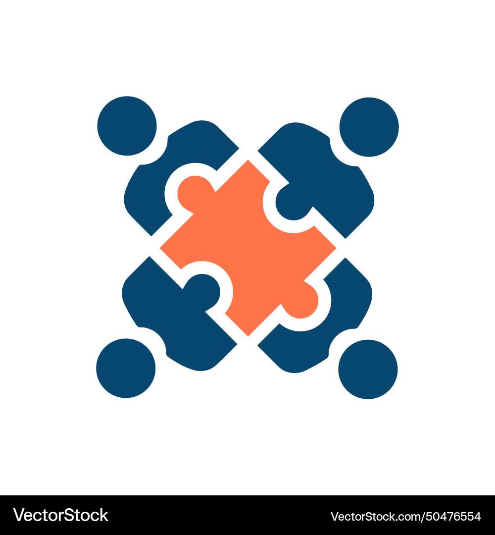 Social group icon isolated Royalty Free Vector Image