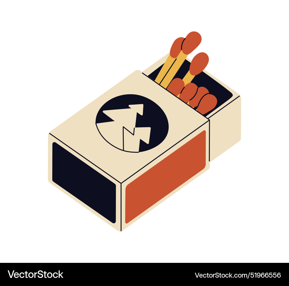 Matches Cartoon Matchbox Vector Images (over 730)
