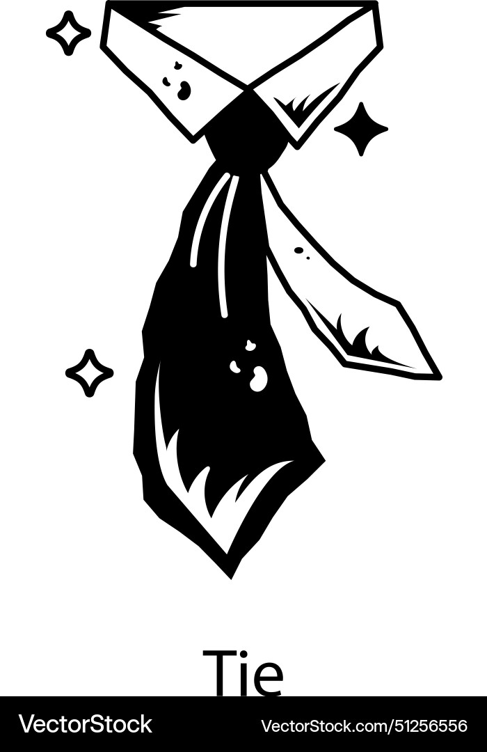 Tie Royalty Free Vector Image - VectorStock