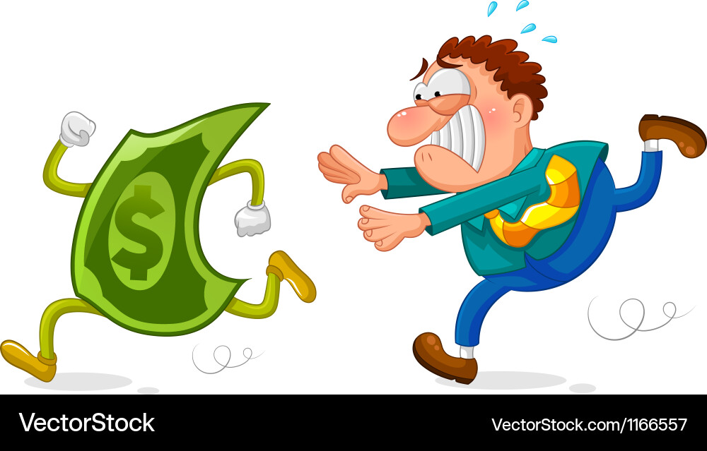 Greedy Cartoon Business Character Vector Images (over 140)