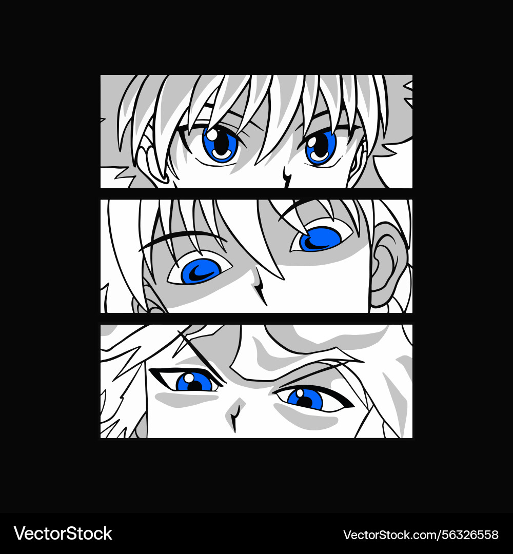 Anime Royalty Free Vector Image - VectorStock