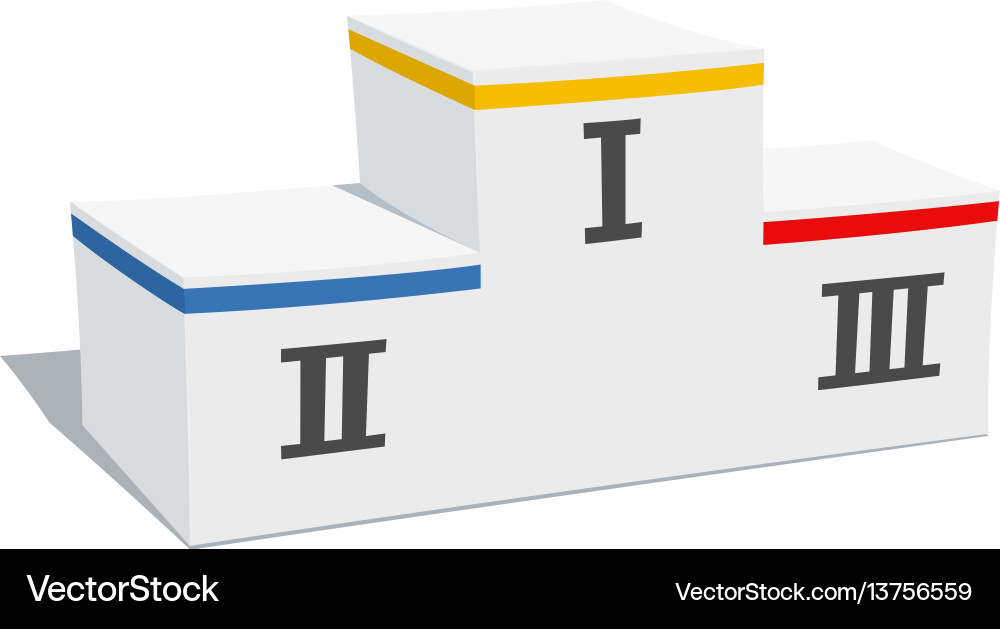 Celebration Platform Royalty Free Vector Image