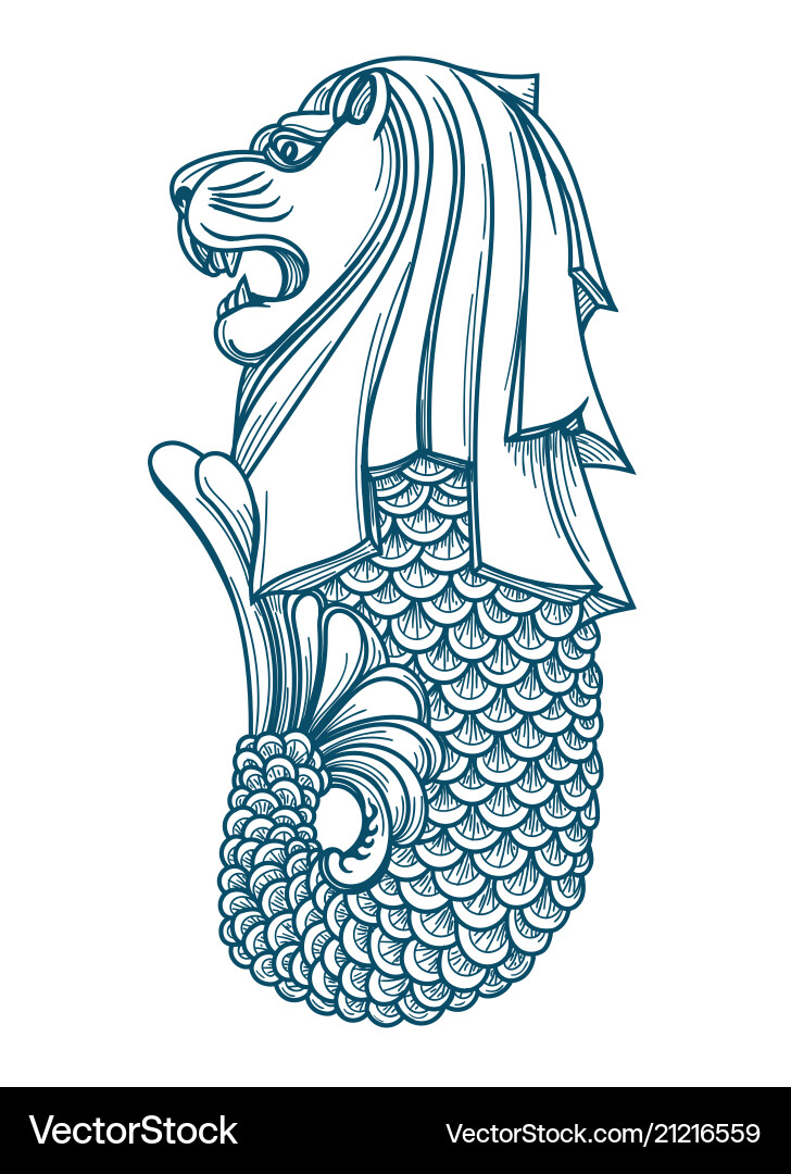 Merlion Vector Images (over 330) Merlion Vector Images (over 330)