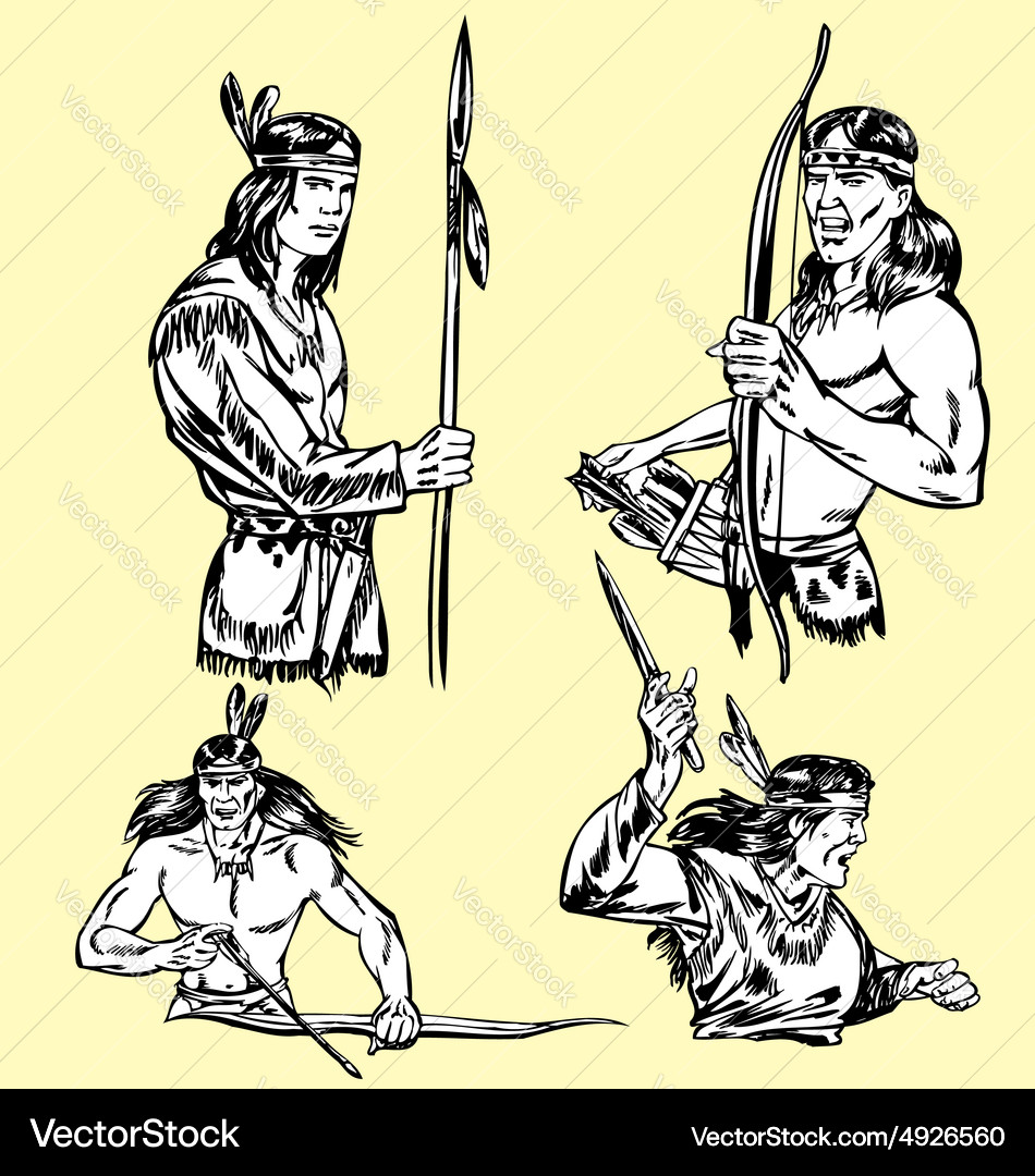 Indian Royalty Free Vector Image - VectorStock