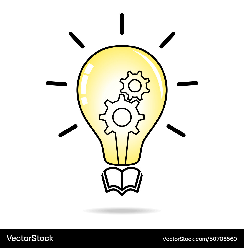 Light bulb Royalty Free Vector Image - VectorStock