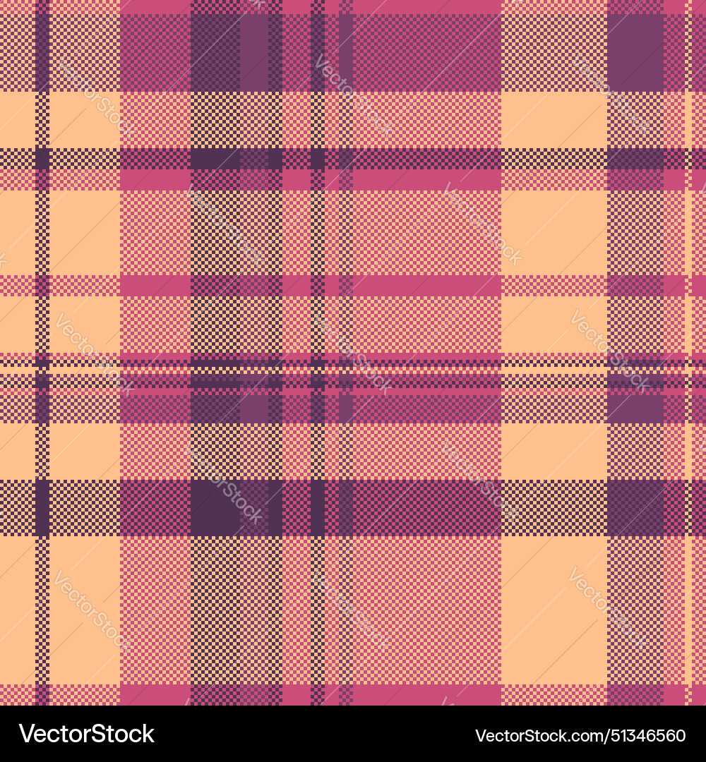 Seamless texture textile of fabric plaid Vector Image