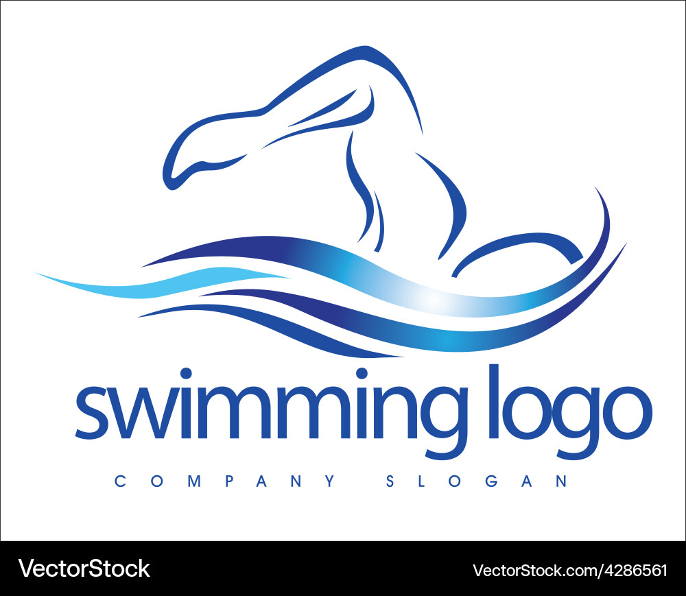 Swimming design Royalty Free Vector Image - VectorStock