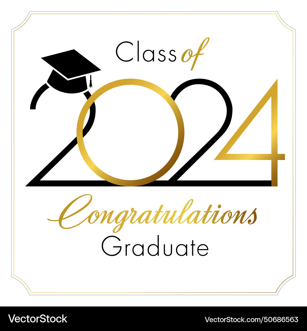 Certificate concept 2024 Royalty Free Vector Image