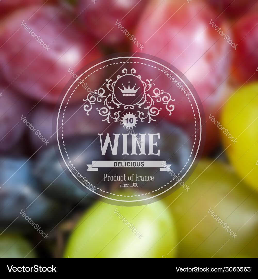 Grape Royalty Free Vector Image - VectorStock