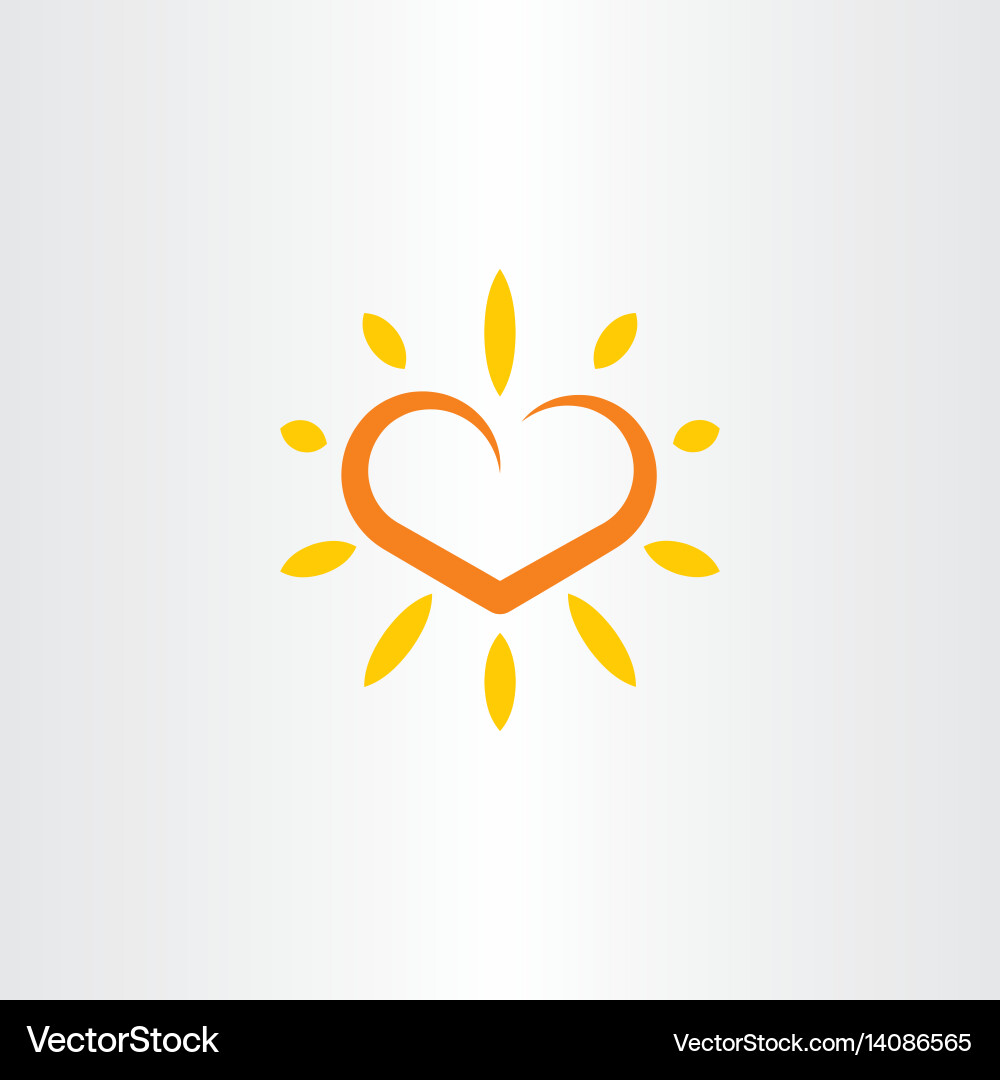 Sun Heart Logo SUNheart
