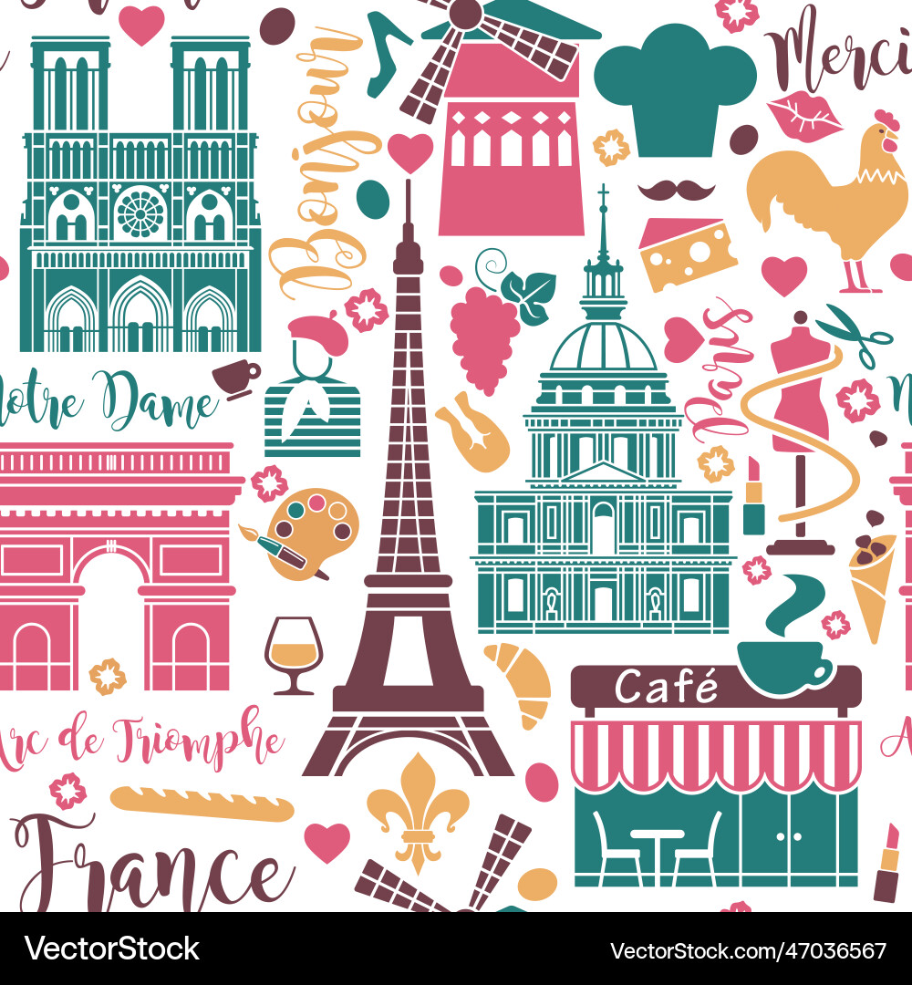 Bonjour Paris French Vector Images (over 290)