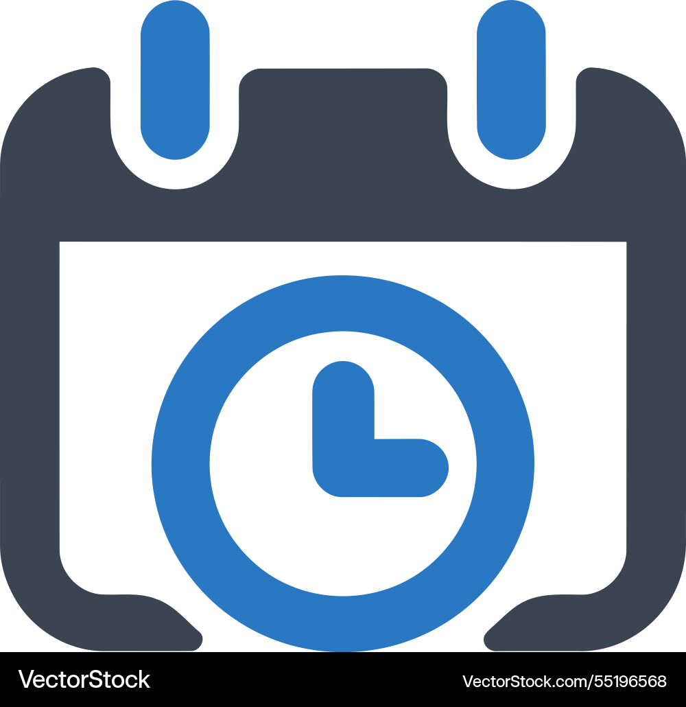 Appointment calendar icon Royalty Free Vector Image