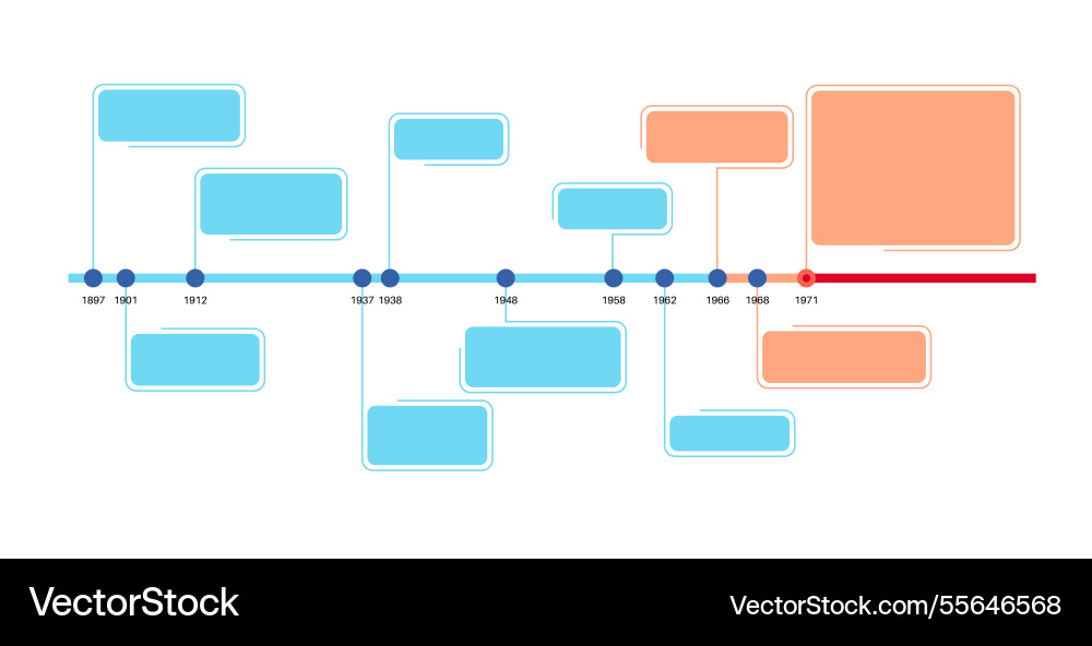 Infographic timeline Royalty Free Vector Image
