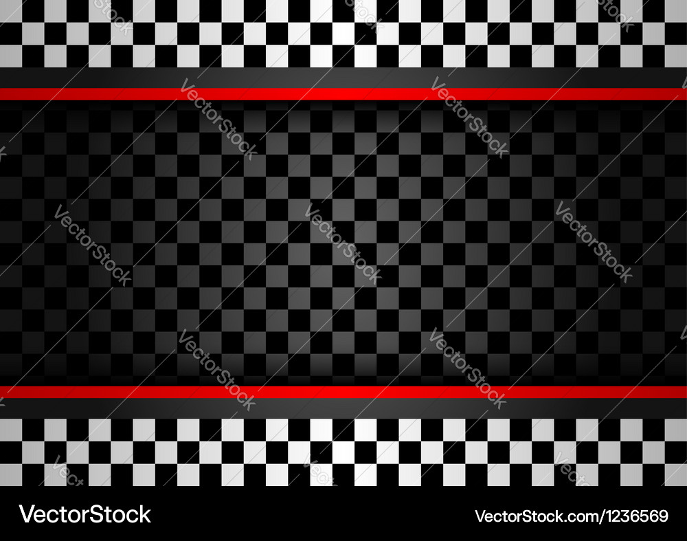 Racing horizontal backdrop Royalty Free Vector Image