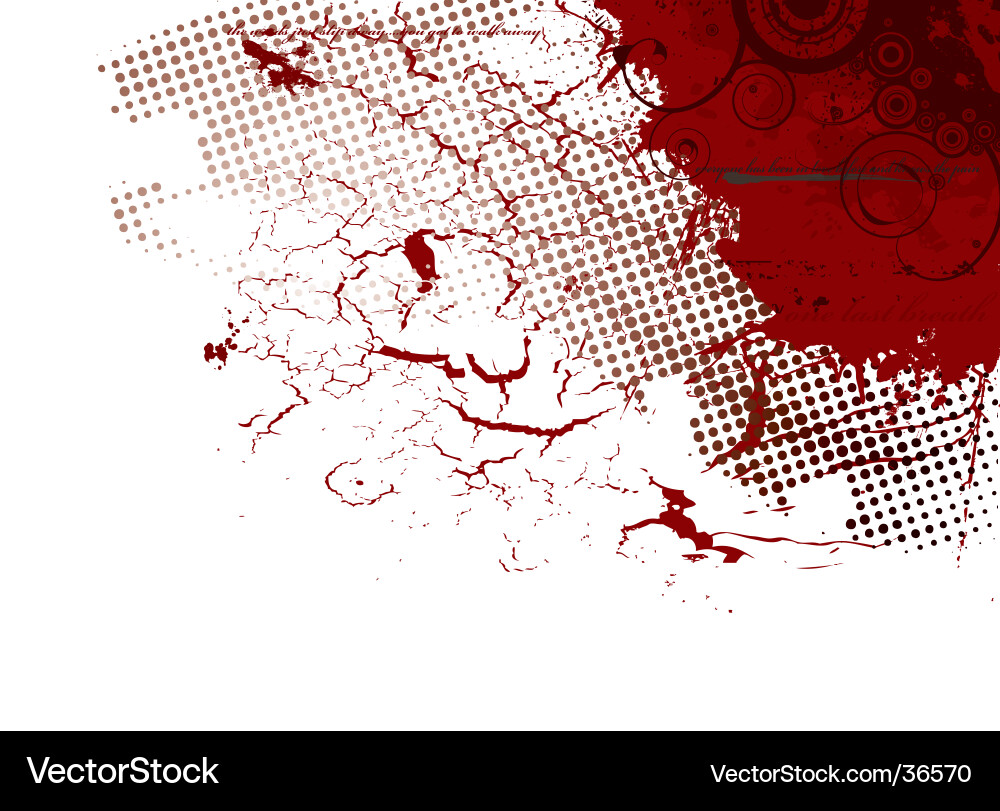 Abstract blood Royalty Free Vector Image - VectorStock