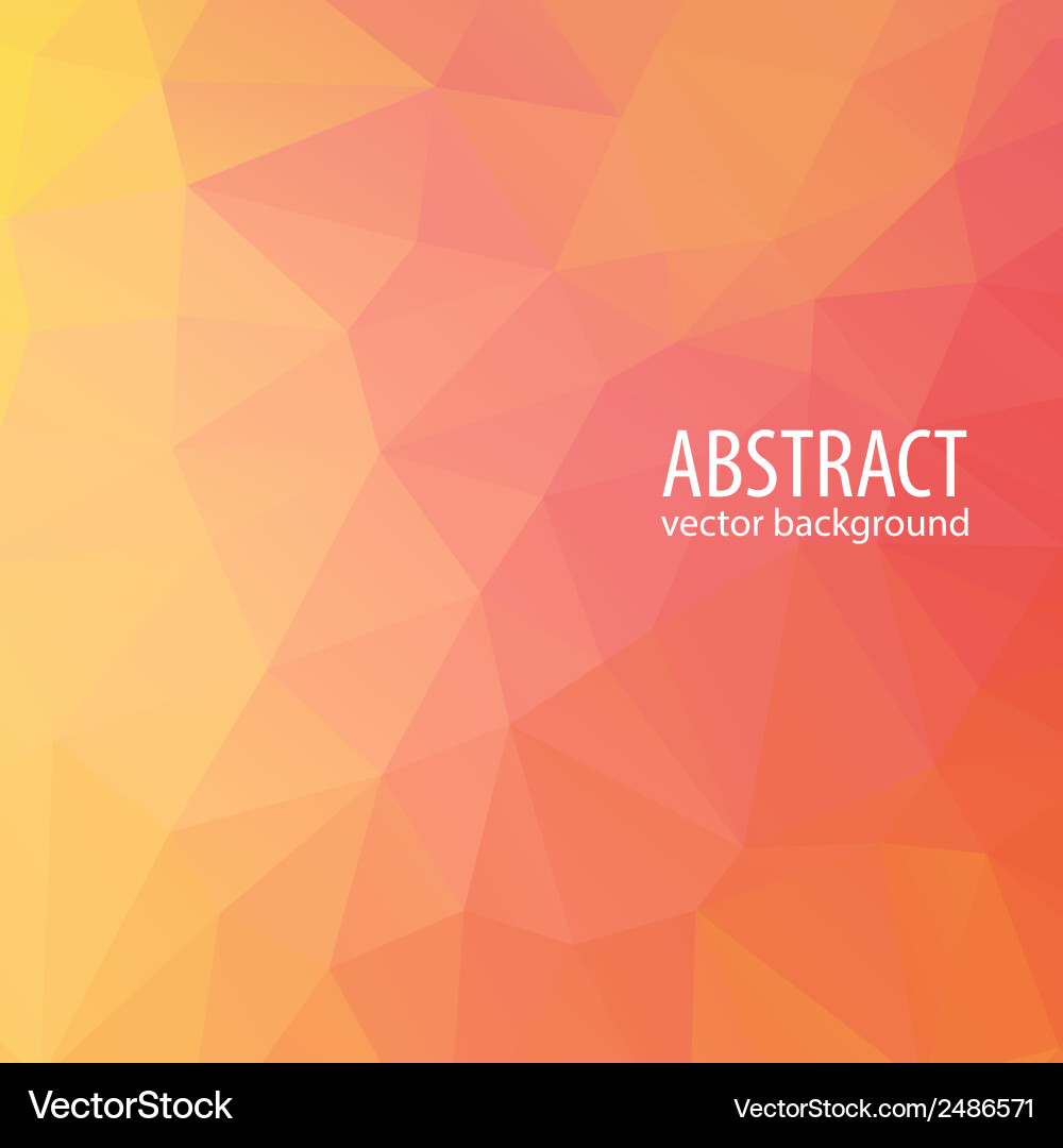 Abstract triangle background Royalty Free Vector Image