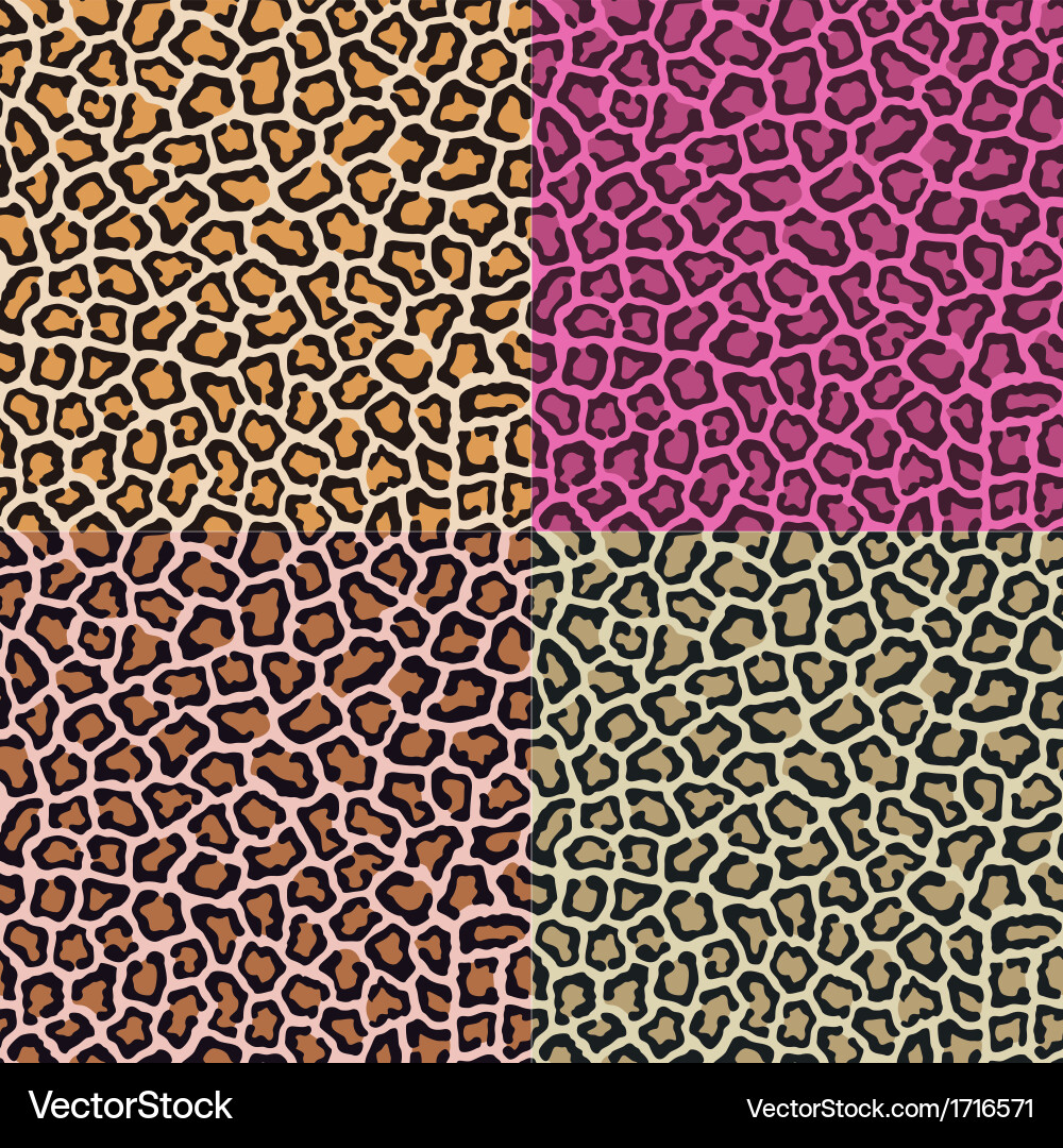 Leopard Cheetah Animal Print Royalty Free Vector Image
