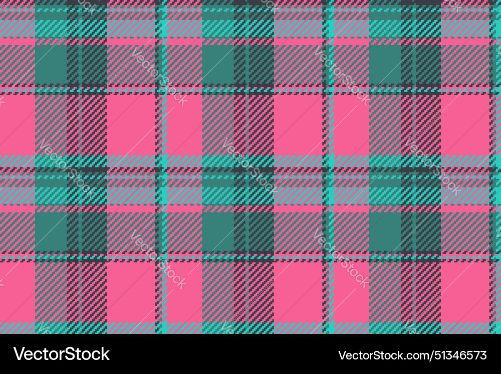 Background fabric of check textile texture Vector Image
