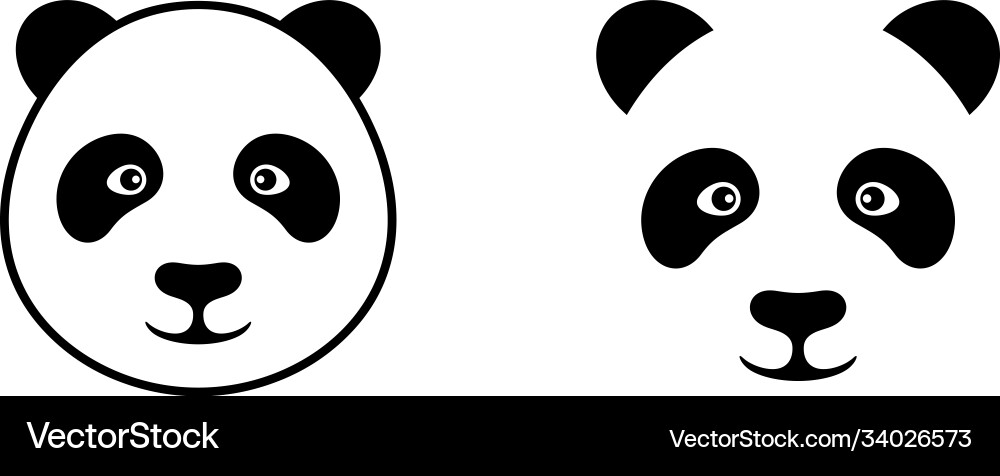Panda Royalty Free Vector Image - VectorStock
