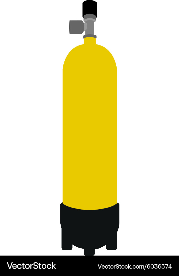 Air tank Royalty Free Vector Image - VectorStock