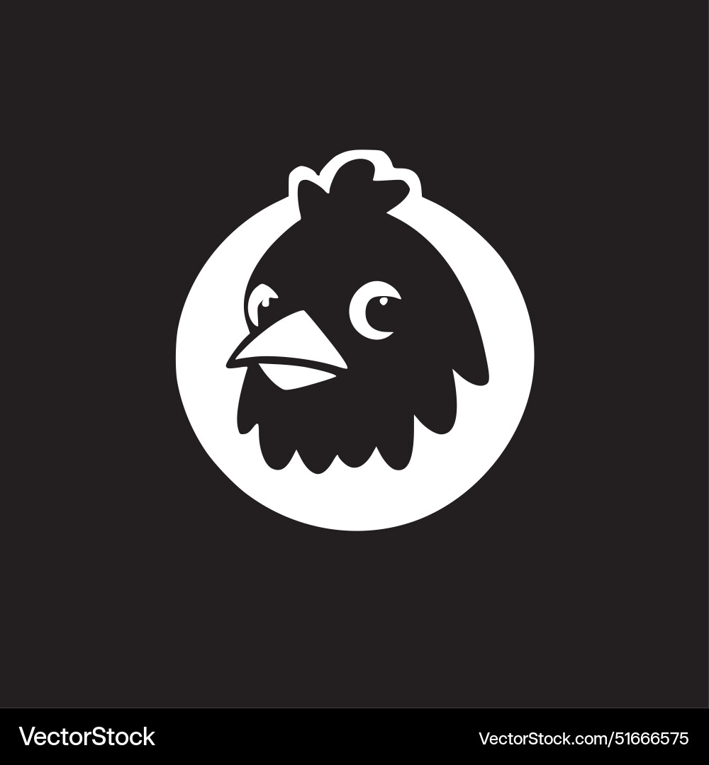 Chicken - high quality logo - ideal for t-shirt Vector Image