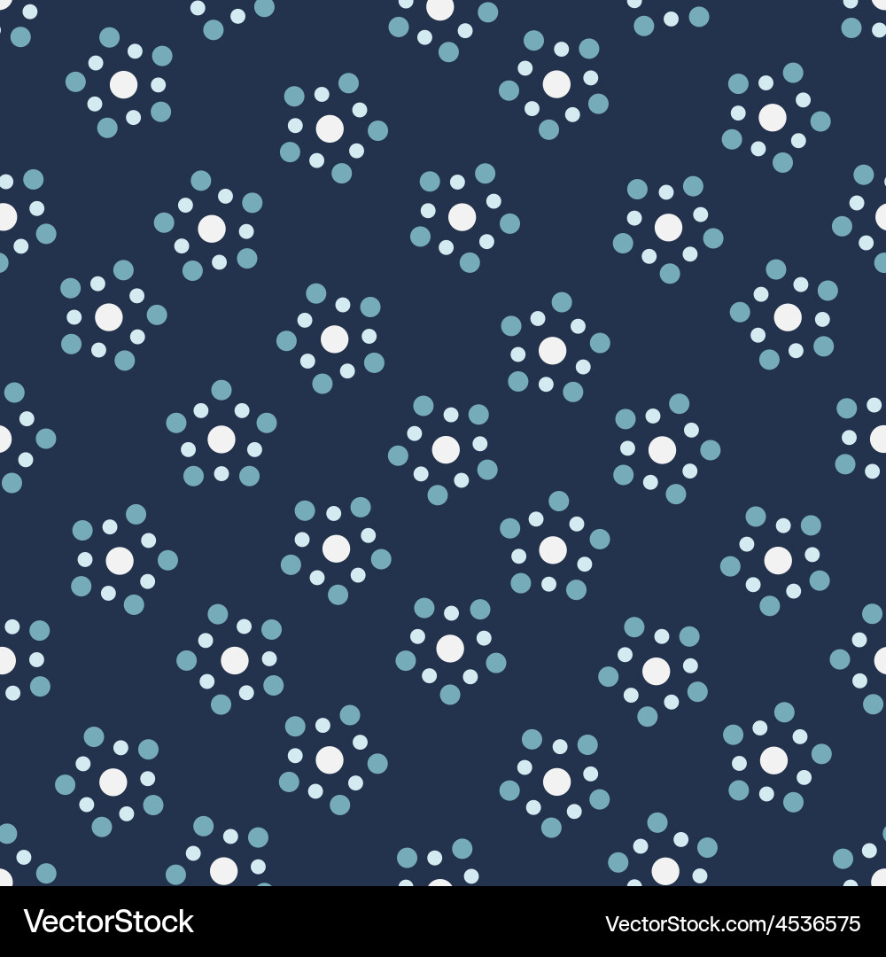 Light Blue Dot Pattern Royalty Free Vector Image