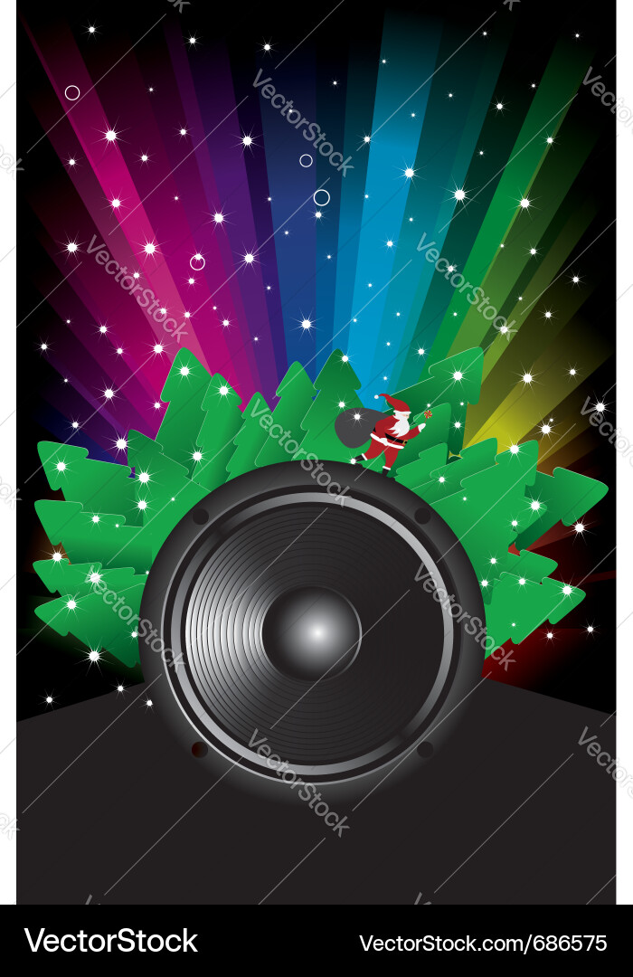 Rainbow disco background Royalty Free Vector Image