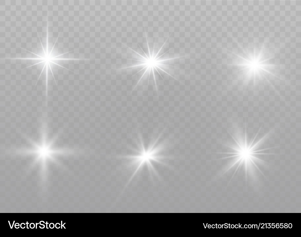 Transparentes Sonnenlicht Speziallinsen-Flack Vektorbild