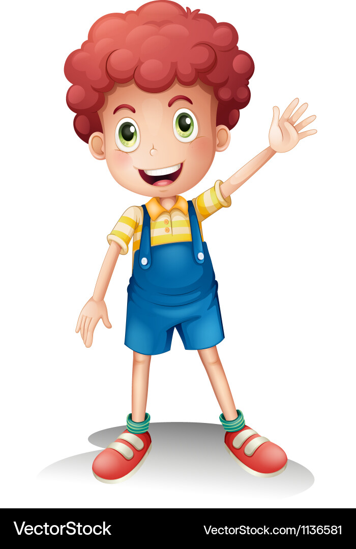 A boy Royalty Free Vector Image - VectorStock