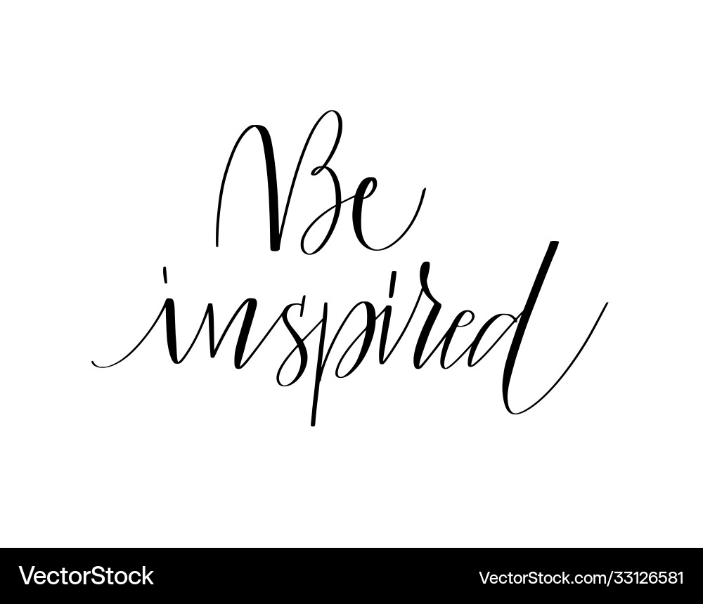 English Calligraphy Quotes Motivational Calligraphy Stock