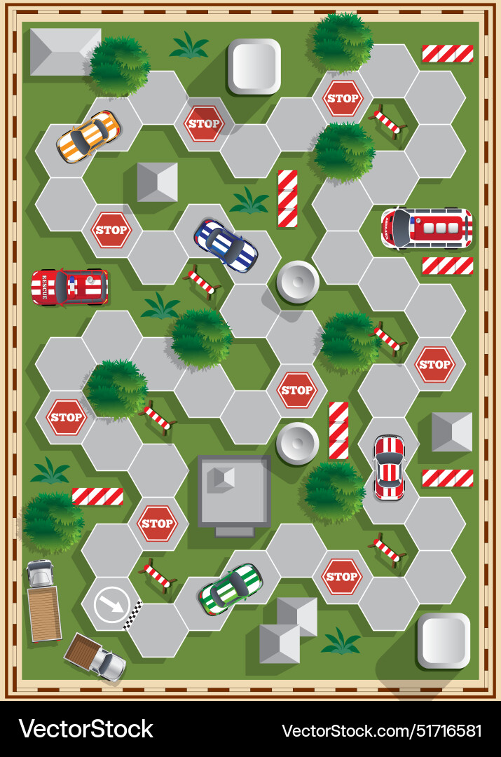 Race track Royalty Free Vector Image - VectorStock